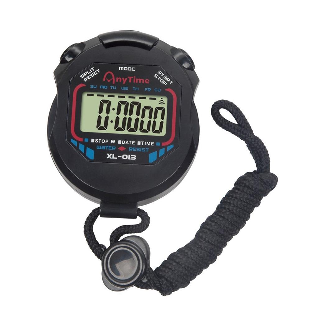 Buy Waterproof Digital LCD Stopwatch Chronograph Timer Counter Sports ...