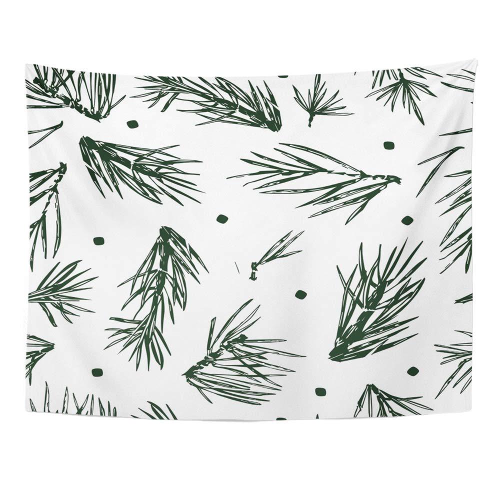 Buy Fir Pattern with Pine Branches Tree Spruce Herbal Beauty Biology ...