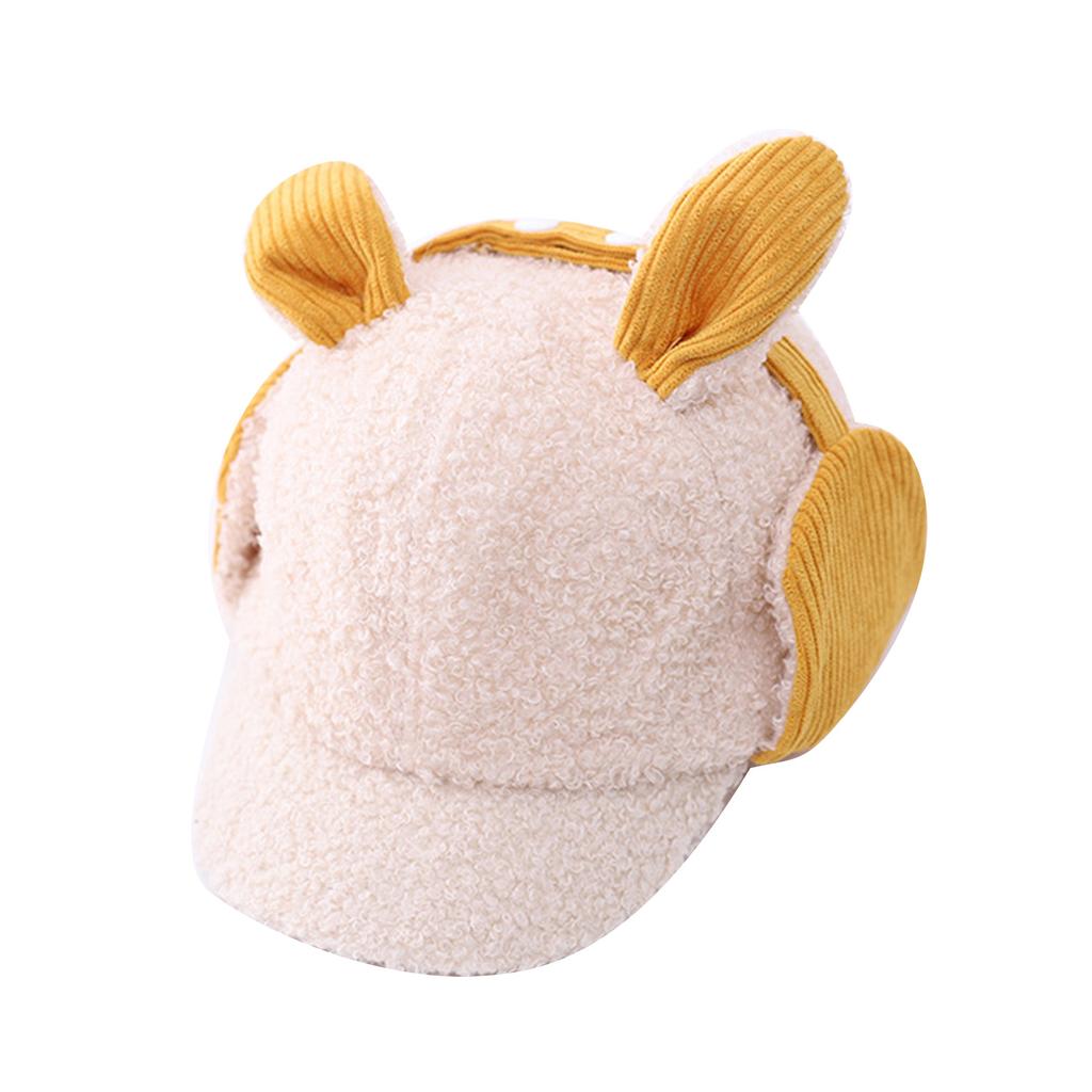 Buy Autumn Winter Dual-use Rabbit Ears Hat Windproof Ear Flap Cap Baby ...