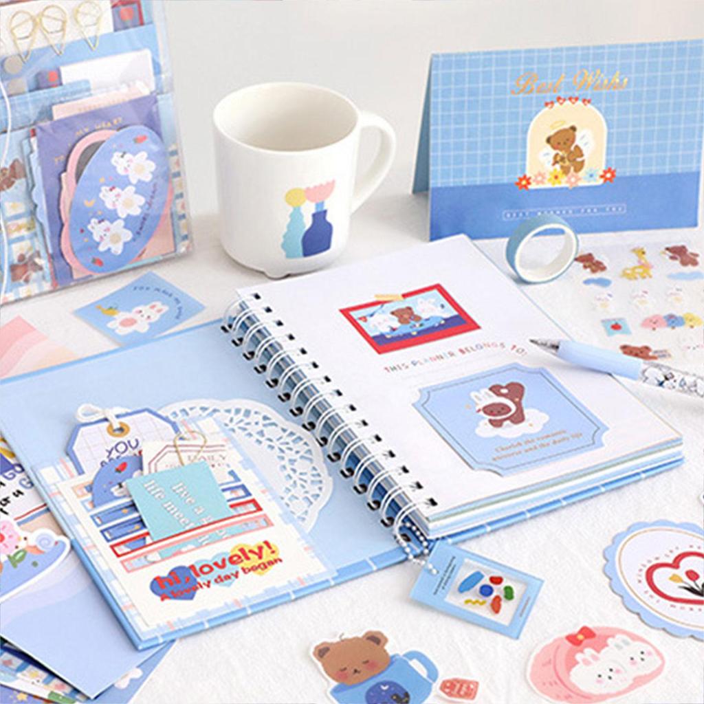 Buy 90PCS Kawaii Scrapbooking Materials Stickers - Japanese Paper Tape ...