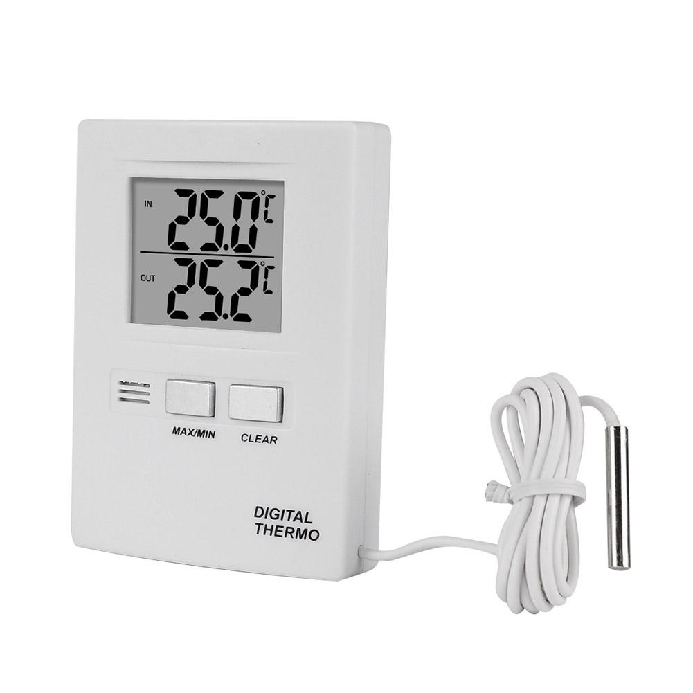Buy Digital Temperature Sensor Humidity Meter Wall Mounted Indoor ...
