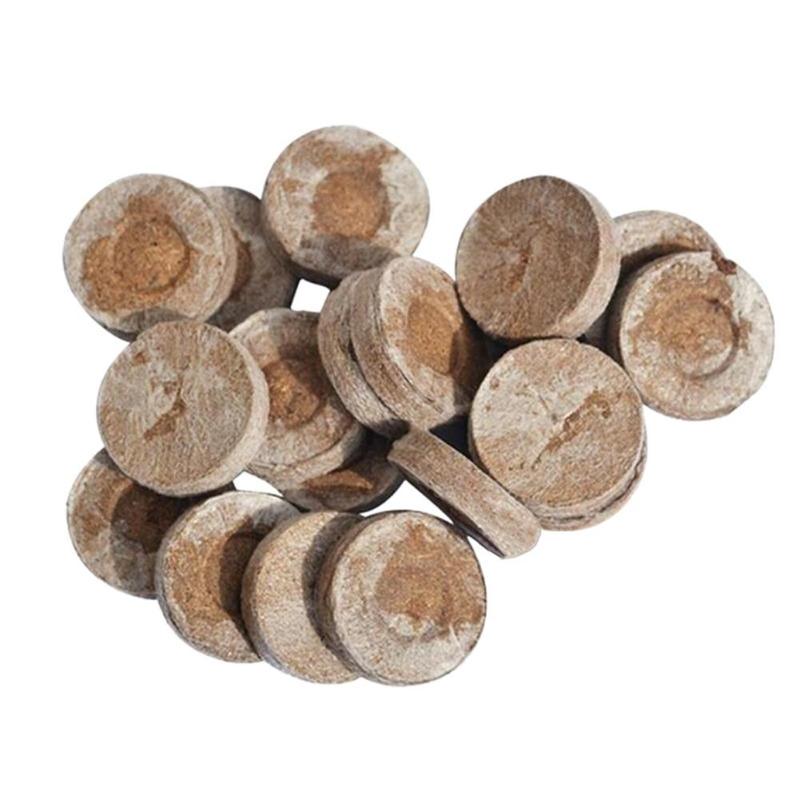 30mm Jiffy Turba Pelets Tohum Başlangıç Fişleri Palet Fide Toprak Blok ...