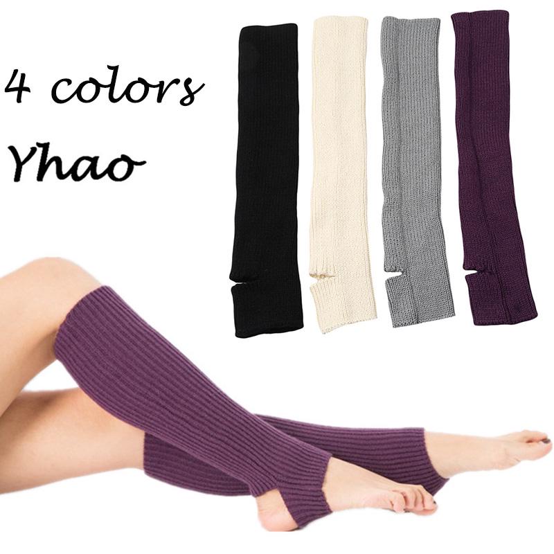 1 Pair Indoor Exercises Bodybuilding Socks Stretch Leg Warmers Boot ...