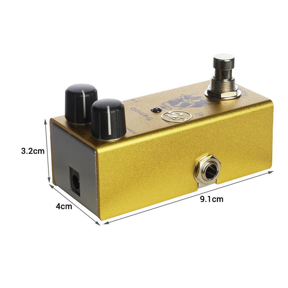Tremolo Guitar Effect Pedal with ABS Control Knobs Mini Single Pedal ...
