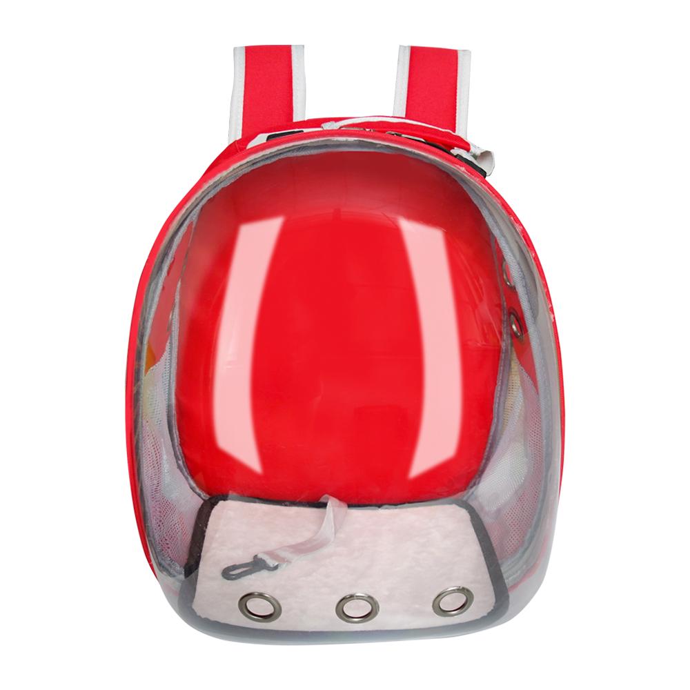 Buy Cat Backpack Breathable Transparent Dog Cat Backpack Cat Box Cage ...