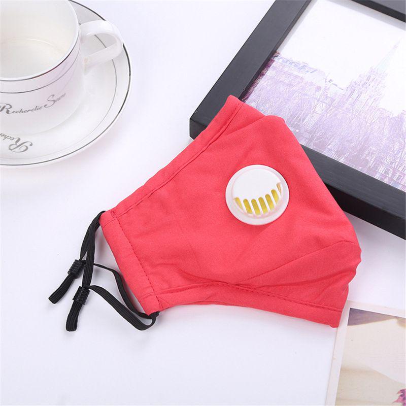 Buy Reusable Washable Dustproof PM2.5 Cotton Mask with Breathing Valve ...