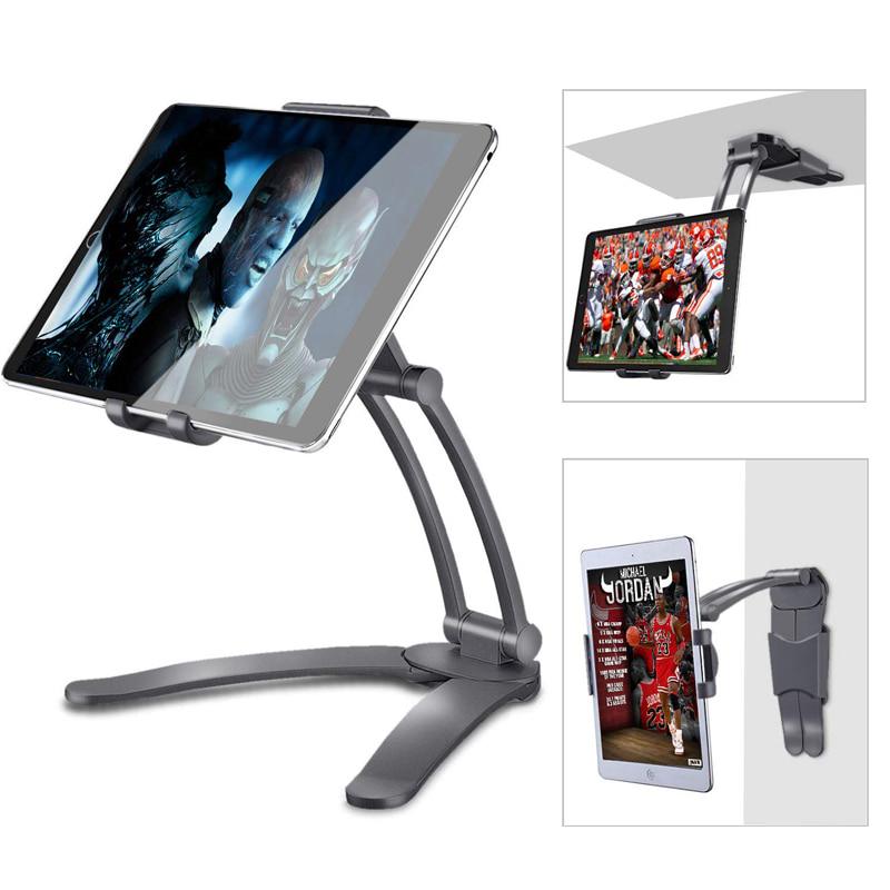 Buy Kitchen Tablet Stand Wall Desk Tablet Mount Stand Tablet Metal ...