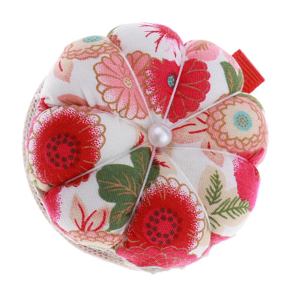 Buy Pumpkin Needle / Pin Cushion with Fixable Clip Pincushion Sewing ...