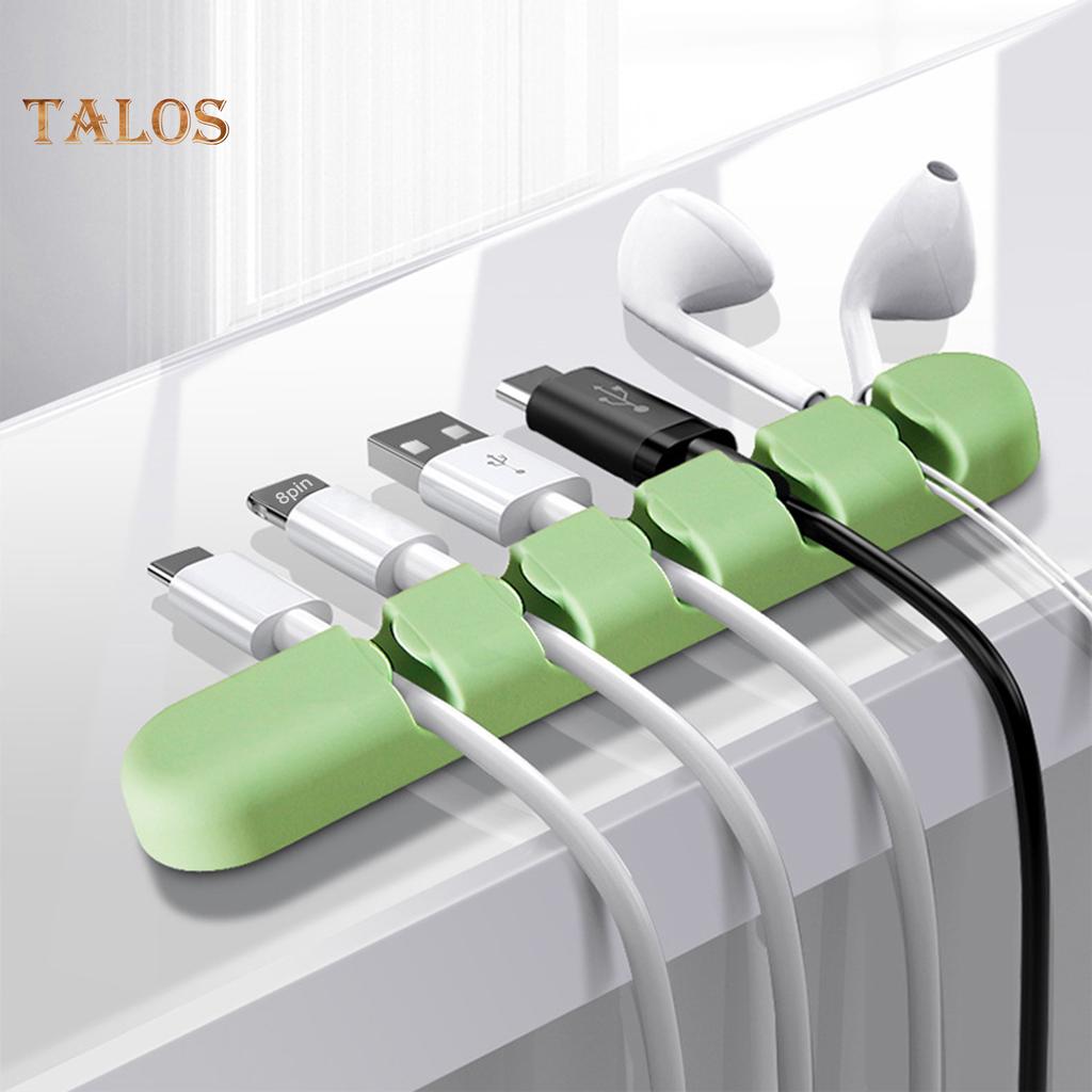 Buy N.H 5 Holes Self-Adhesive Charging Cable Management Cord Organizer ...