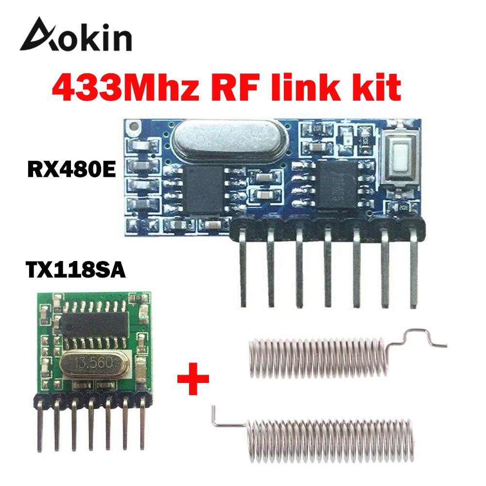 Buy Wireless Transmitter Module RX480E Transmitter Receiver Learning ...