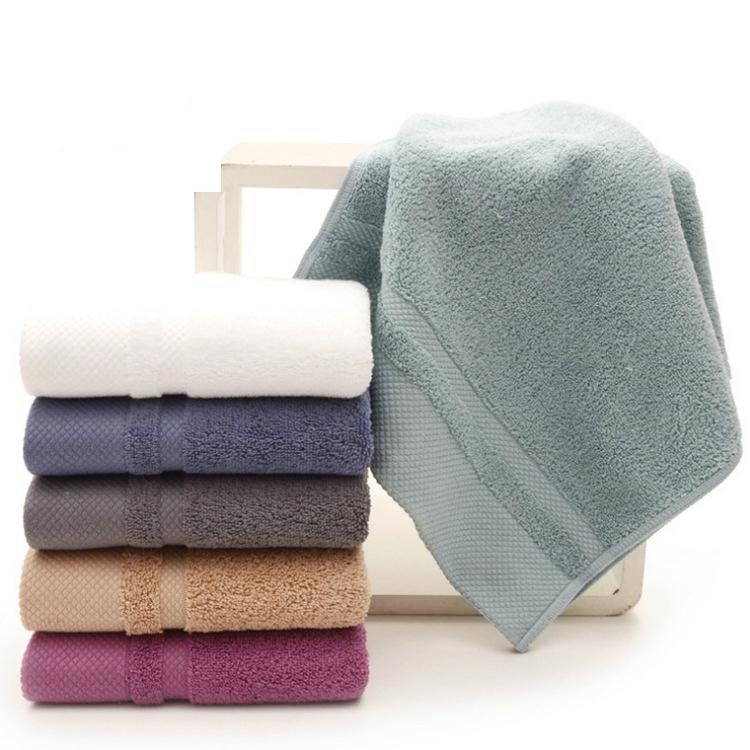 Buy Thick Long-staple Wash Towel Bathroom Cotton Towels Wash Cloth for ...