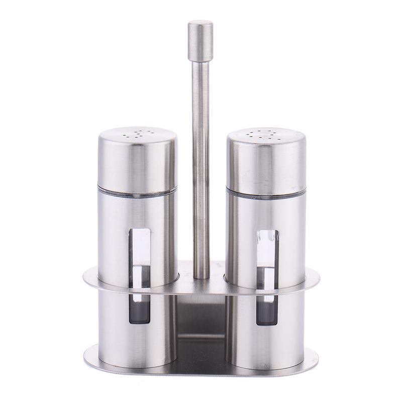 Buy Stainless Steel Condiment Set Seasoning Bottles Set at affordable ...