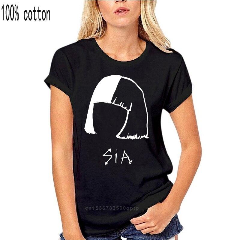 Cheap 2023 Top Popular Sia Tundercloud Logo Singer Pop T-Shirt Mens ...