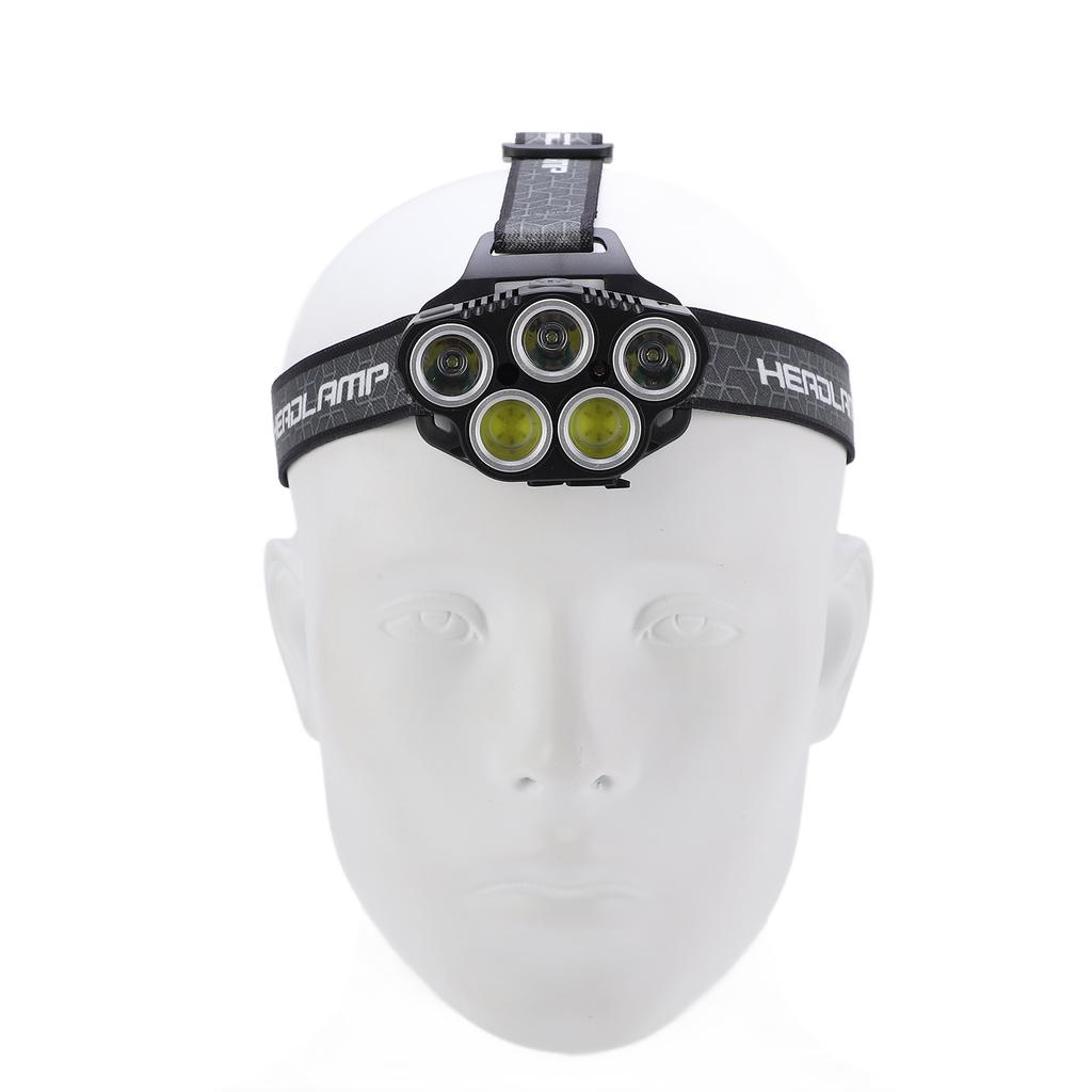 Buy Headlamp Rechargeable IPX4 Waterproof Six Levels Adjustable Easily ...