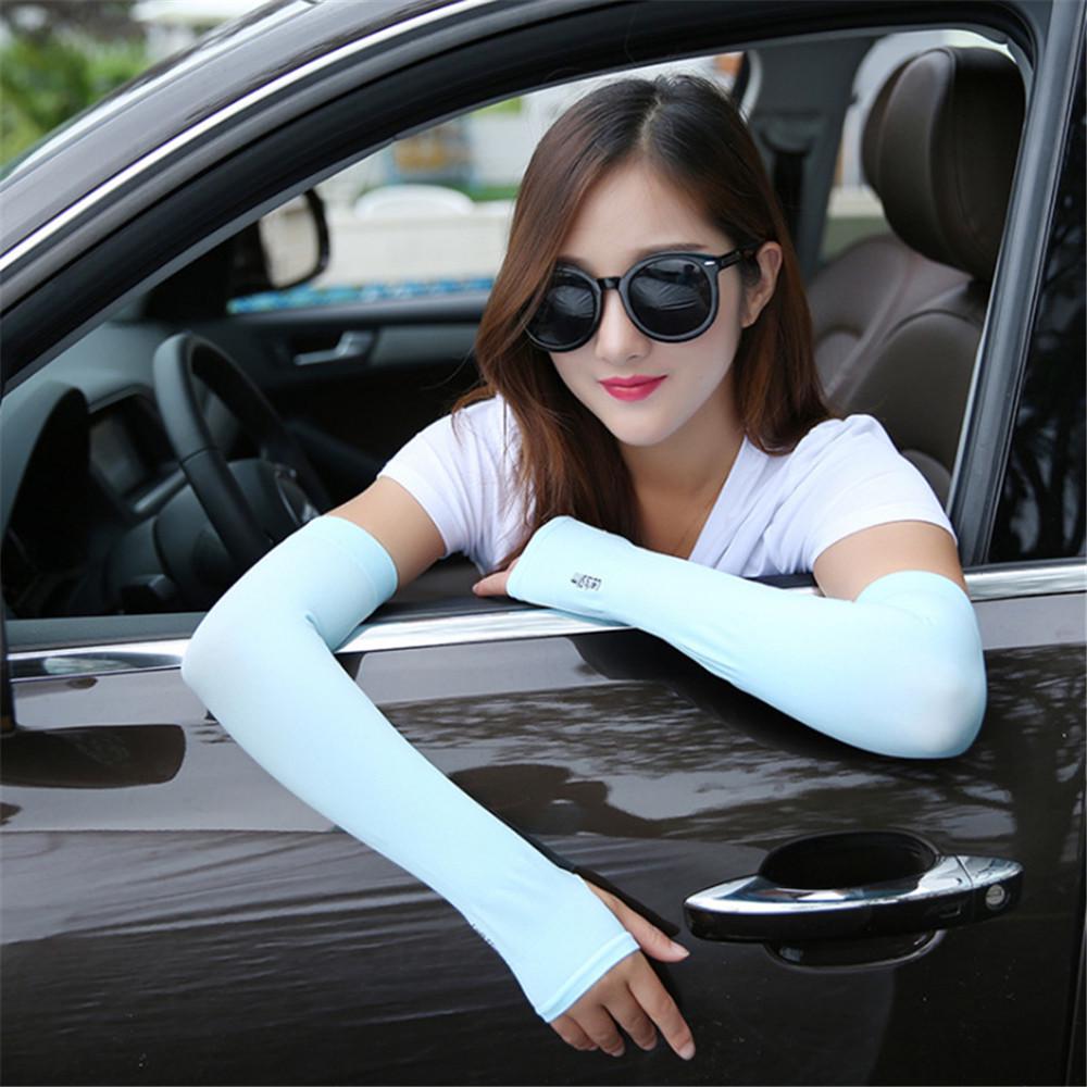 Buy Bicycle Fishing Sleeve Cover Sun Protection Arm Guard Cooling ...