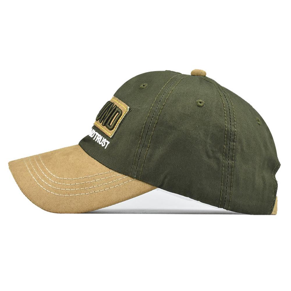 FS Trendy Army Green Patchwork Snapback Baseball Cap For Men Women ...