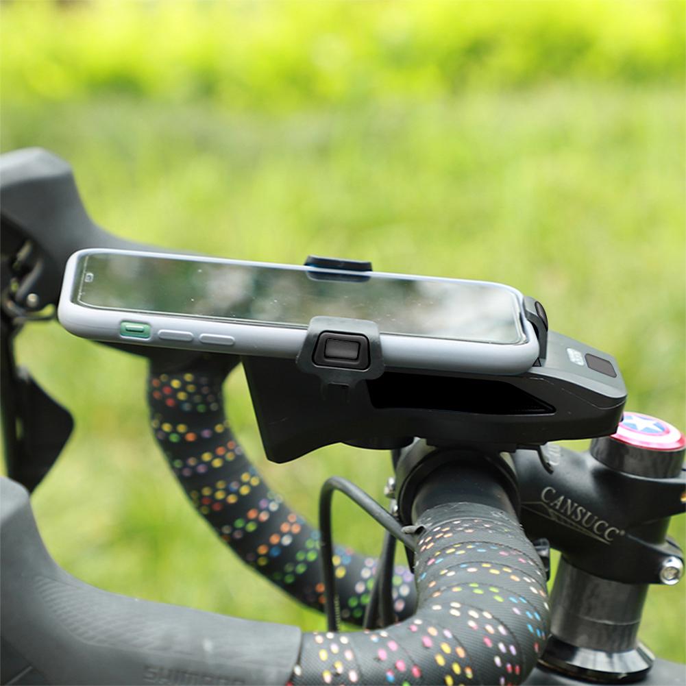 Buy 4 in 1 Bicycle Phone Charger Holder Speaker Headlight Alarm Cycling ...