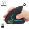 Souris verticale sans fil rechargeable USB PC vertical souris de jeu ...