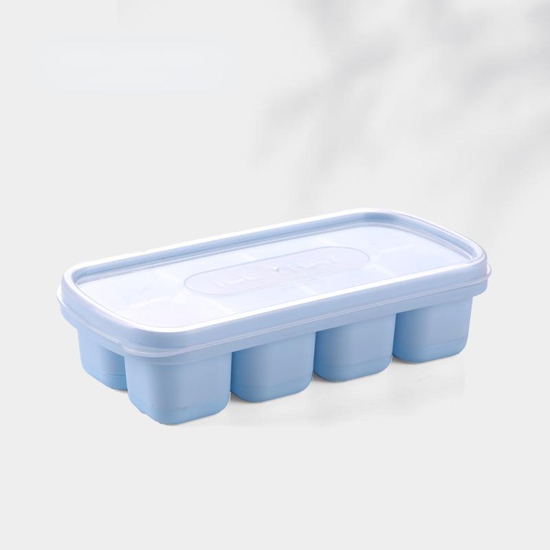 Cheap Ice Cube Box Simple Ice-making Box Household Ice Box with Lid ...