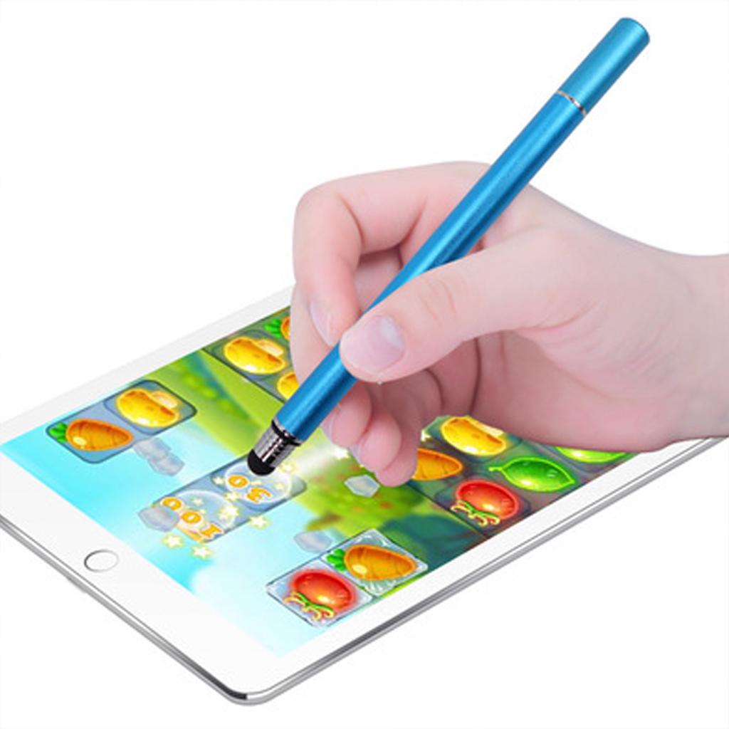 Touch Screen Pen Silicone Plus Conductive Cloth 2 in 1 Replaceable ...
