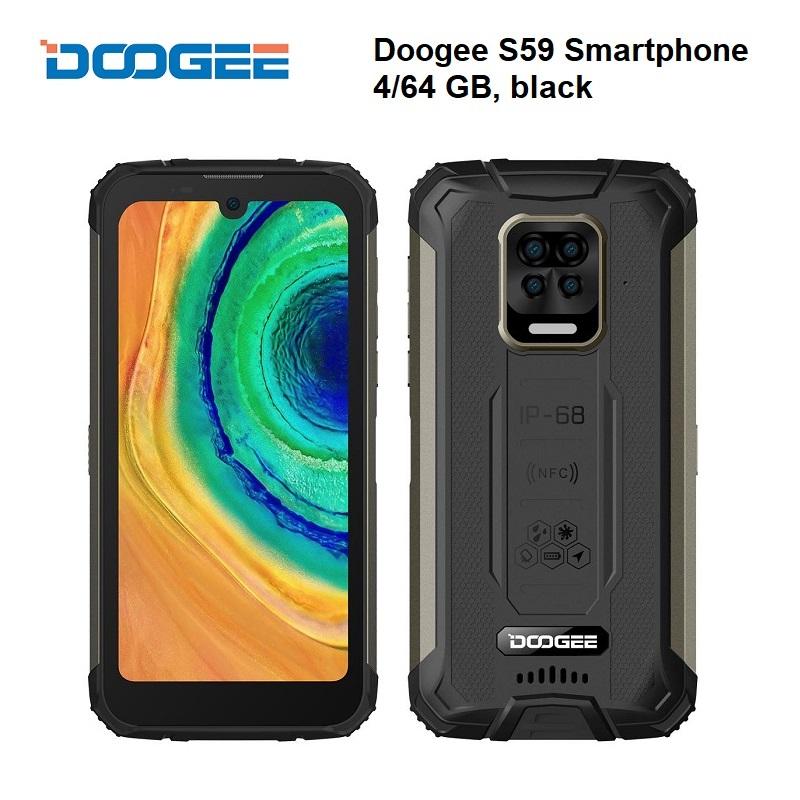 Buy Doogee S59 Smartphone 4/64 GB, black at affordable prices — free ...