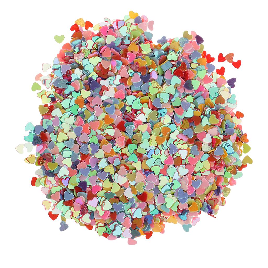 Love Heart Shape Table Confetti Wedding Scatter Throwing Decor DIY ...