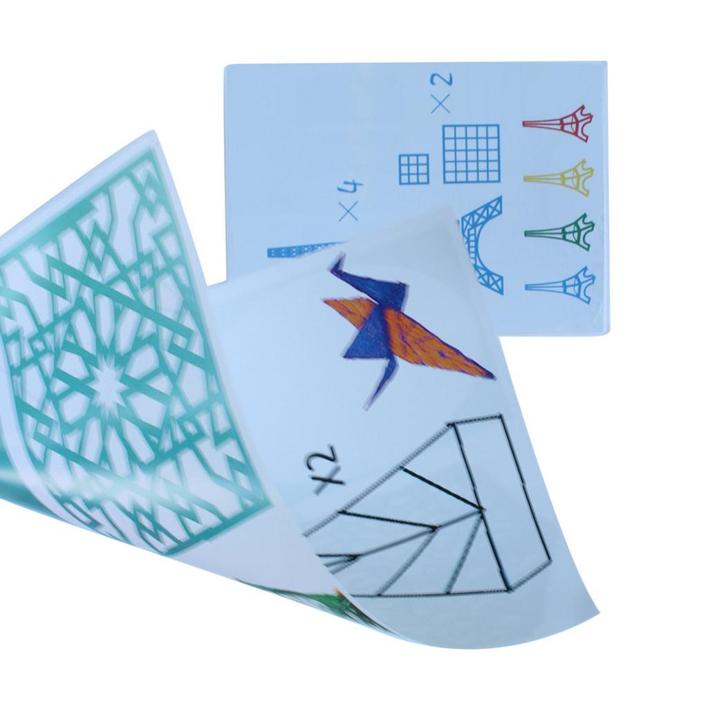 A4 Size Children Drawing 3D Copy Plate Paper Mold for 3D Printing Pen ...