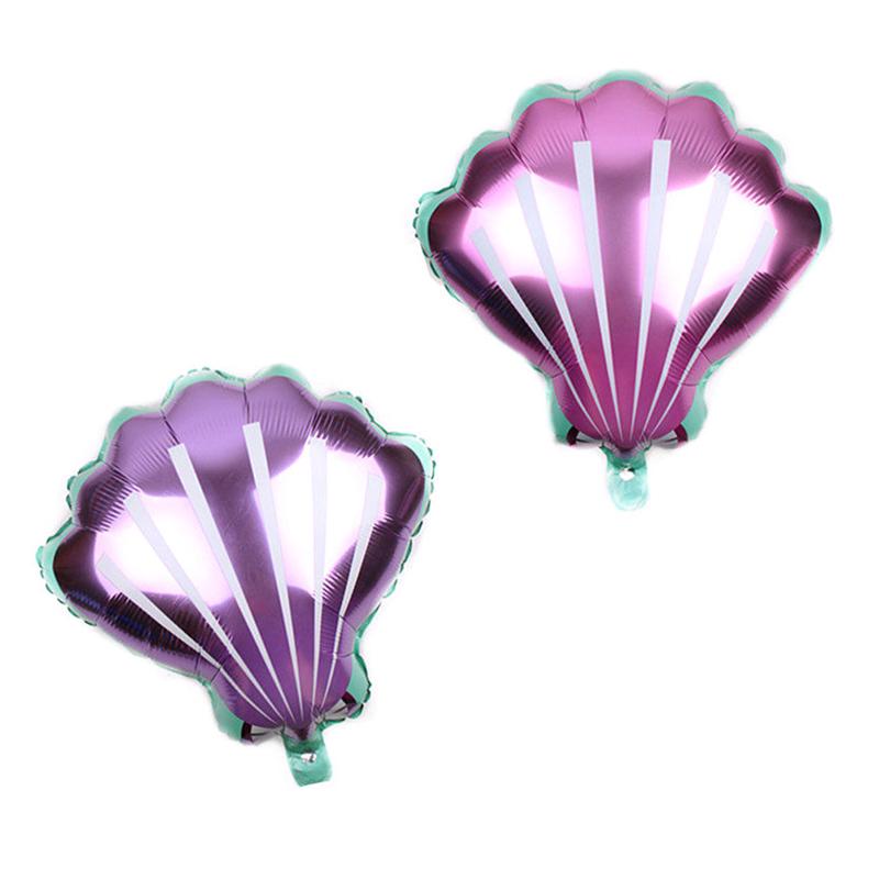 Buy 1Pc Lovely Shell Balloons For Baby Shower Birthday Party Decor Xmas ...