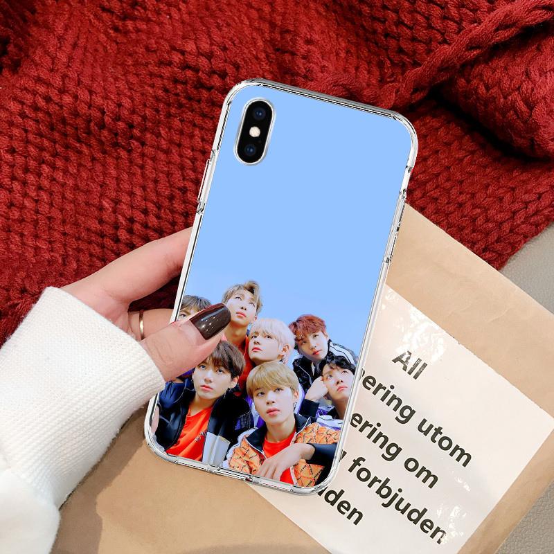 Buy Superstar BTS TPU Phone Cases Covers for Apple iPhone 7 8 Plus for ...