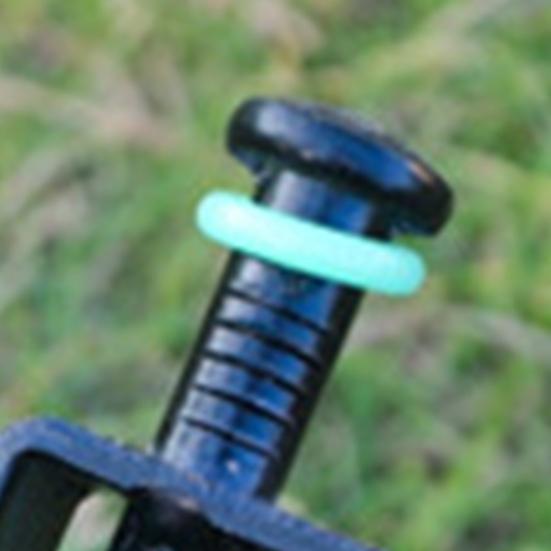 Satın alın 50Pcs High Elastic Anti-aging Silicone Tent Stakes Rings ...