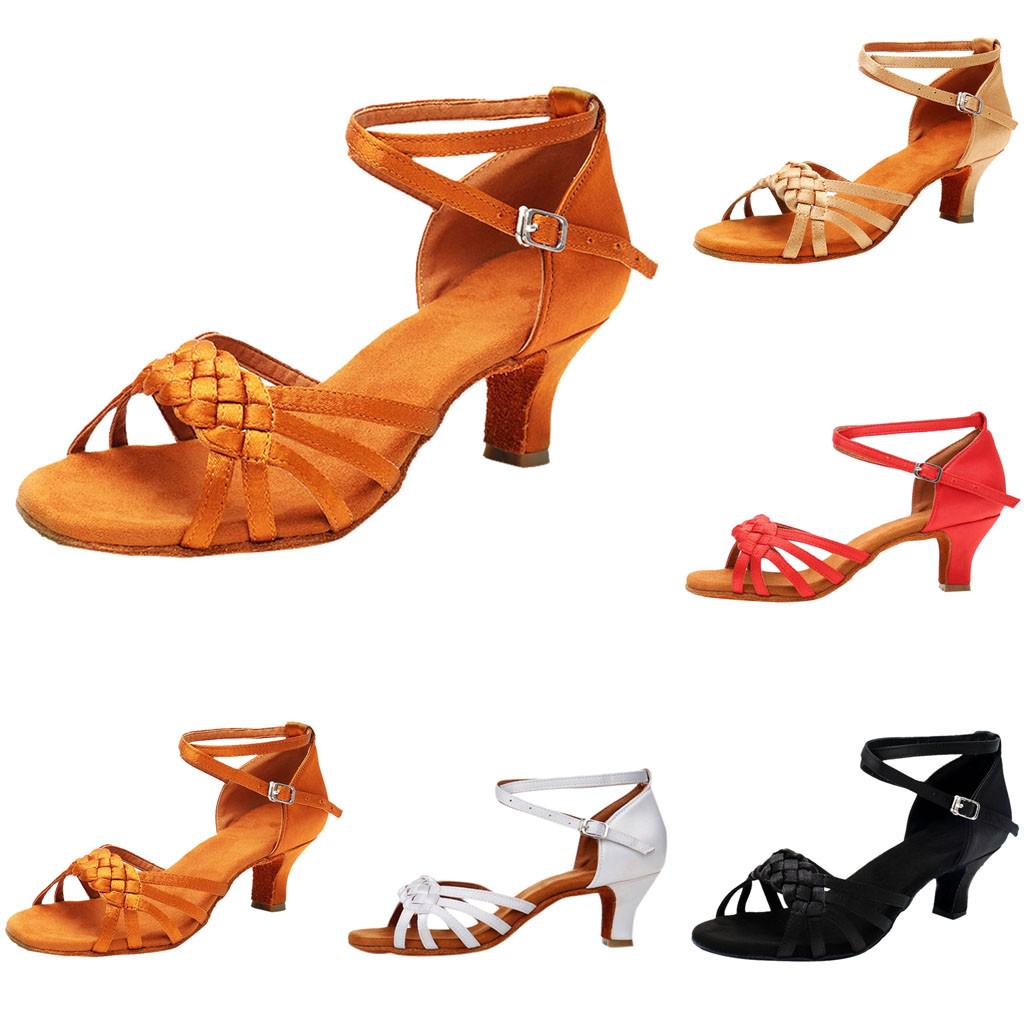 Buy Women's Rumba Waltz Prom Ballroom Latin Salsa Dance Square Shoes at ...