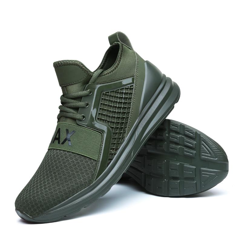 Buy Air Cushion Mesh Breathable Running Shoes for Men Non Slip Walking ...