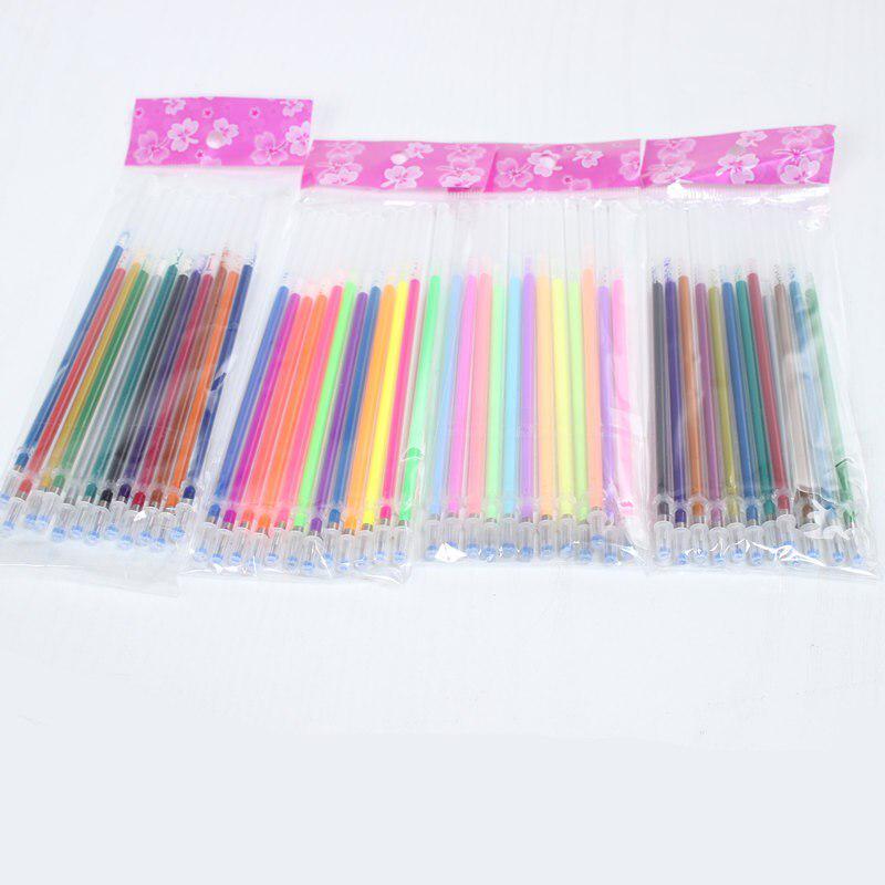 Buy 12 Colors/Set Ballpoint Highlight Refill Color Shinning Painting ...