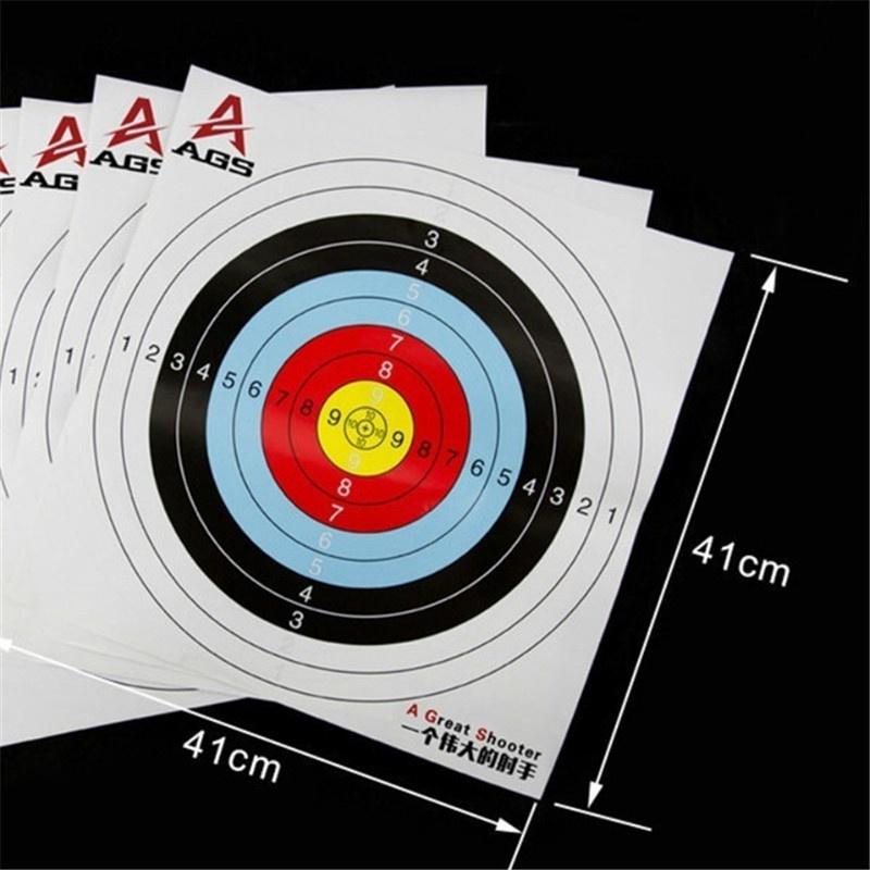 Buy Round Shooting Target Faces Darts Paper Professional Practice ...