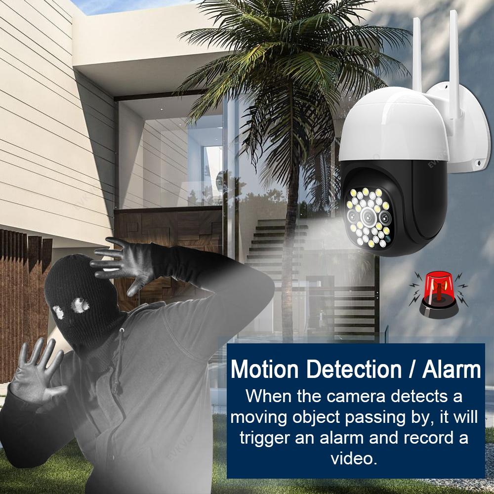 Buy EVKVO Yoosee 5MP 5G WiFi IP Camera 3 Lens PTZ CCTV Security ...