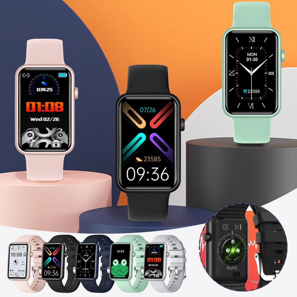 HT5 HD Smart Bracelet Smart Watch Blood Pressure Body Temperature Smart ...