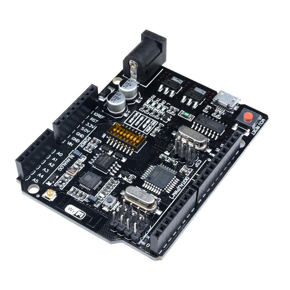 Buy Arduino UNO R3 WiFi Development Board ATmega328P ESP8266 32Mb Memory USB-TTL CH340G Module ...
