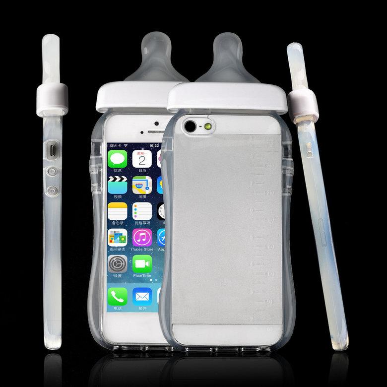 Buy KC Cute Pacifier Feeding TPU Phone Case Cover For Apple iphone 5 5s ...