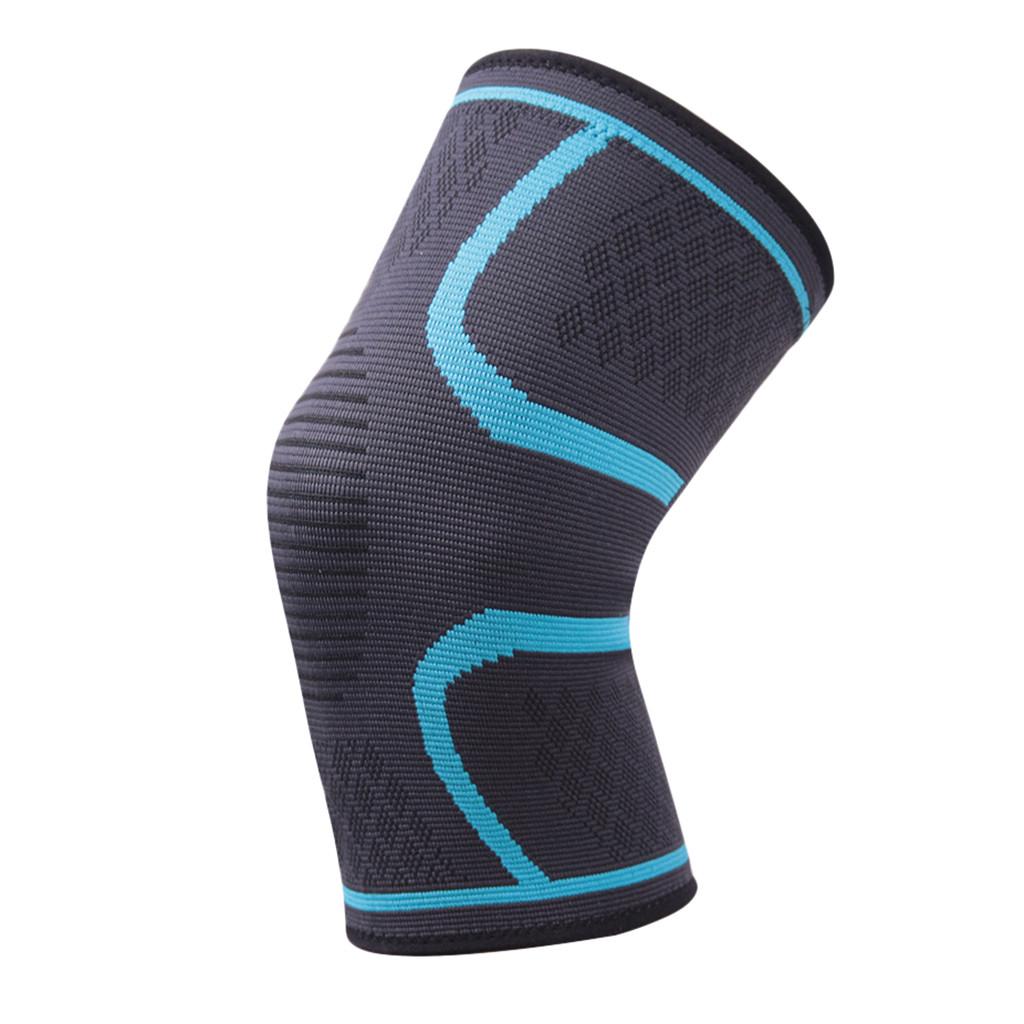 Buy UniseX Compression Knee Sleeve Support Running Basketball Lift Knee ...