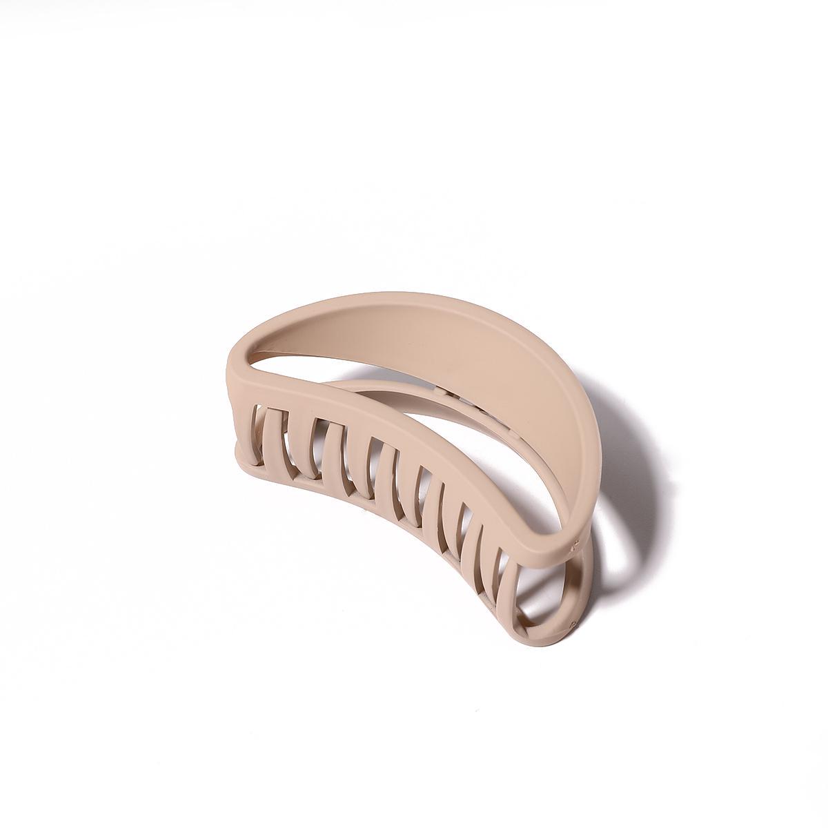 Dull Polish Hollow Out Acrylic Hair Claw Hairpin Hair Clips Girls Hair ...