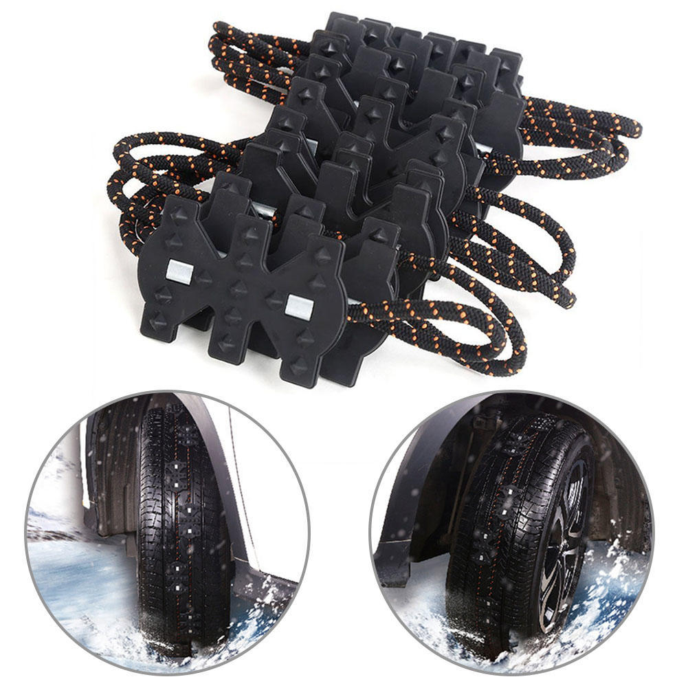 Black Wheel Reifen Notfall Anti Rutschkette für Auto Geländewagen SUV ...