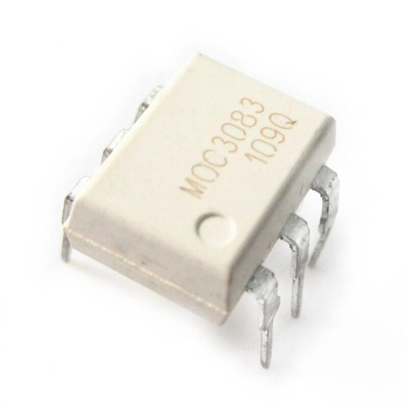Cumpără 10PCS MOC3083 M0C3083 EL3083 DIP-6 Triac & SCR De ieșire ...