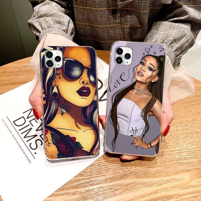 For Samsung Huawei P40Lite P40Pro For Redmi Note8T Note8Pro Sexy Girl Painting Pattern TPU ...