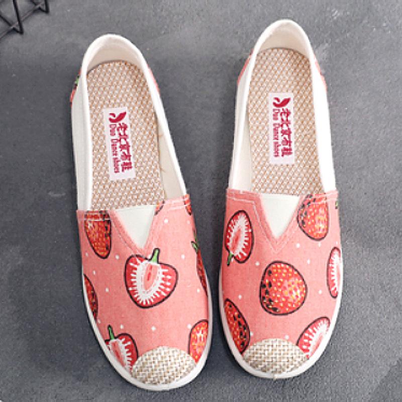 Cheap Women's Spring New Old Beijing Cloth Shoes Soft Sole Lazy Shoes ...