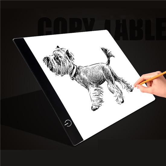 Buy LED Graphic Painting Light Box Tracing Board Copy Pads Digital Tablet Artcraft A4 at ...