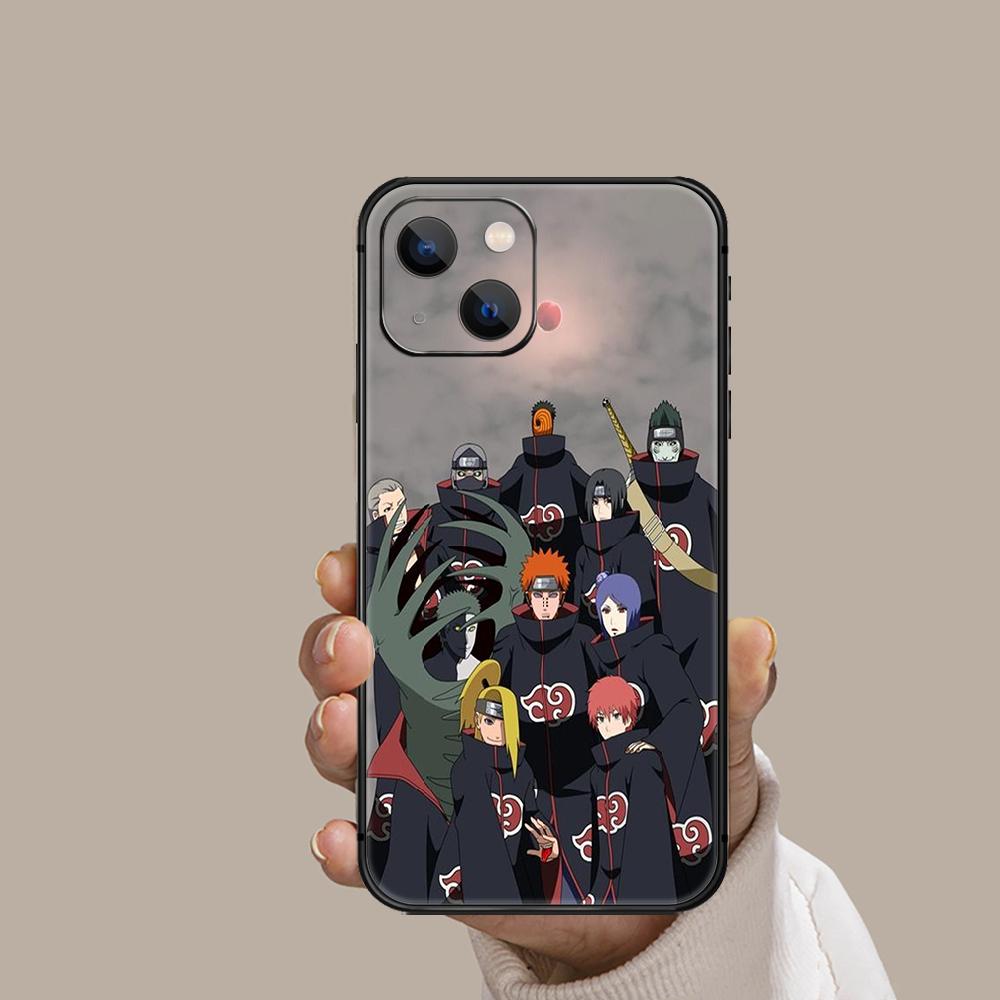 Buy Naruto Anime Akatsuki Phone Case For Iphone Xiaomi Mi Redmi Samsung ...