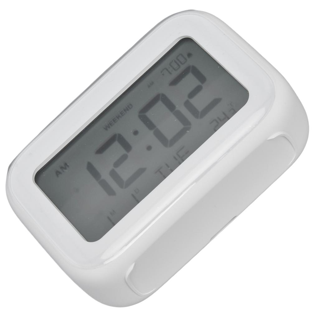 Buy Mini Digital Alarm Clock with LCD Screen Snooze Function 12H 24H ...