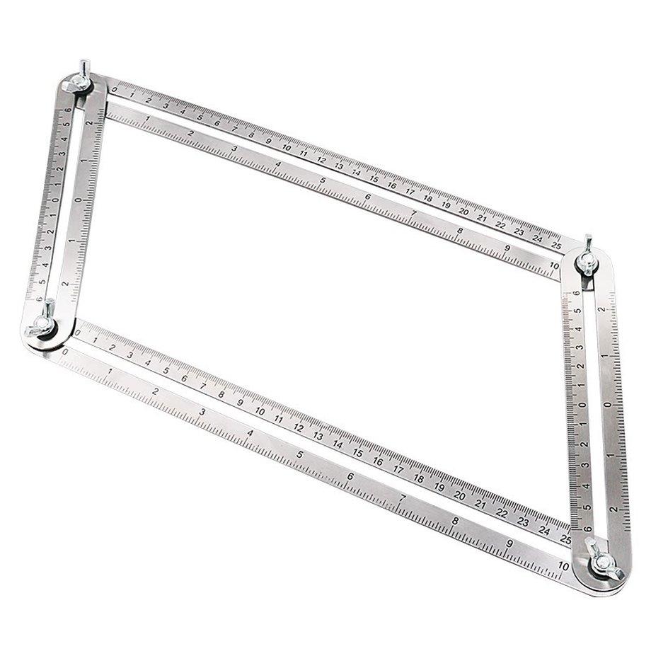 Buy ICOCO MiHOME Multi Angle Stainless Steel Measuring Rulers Folding ...