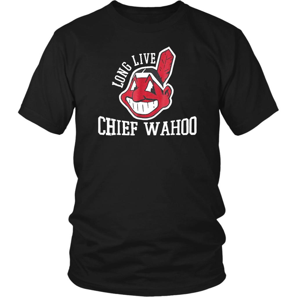 Buy Cleveland Indians Chief Wahoo Team T Shirt For Men Hip Hop Shirt ...