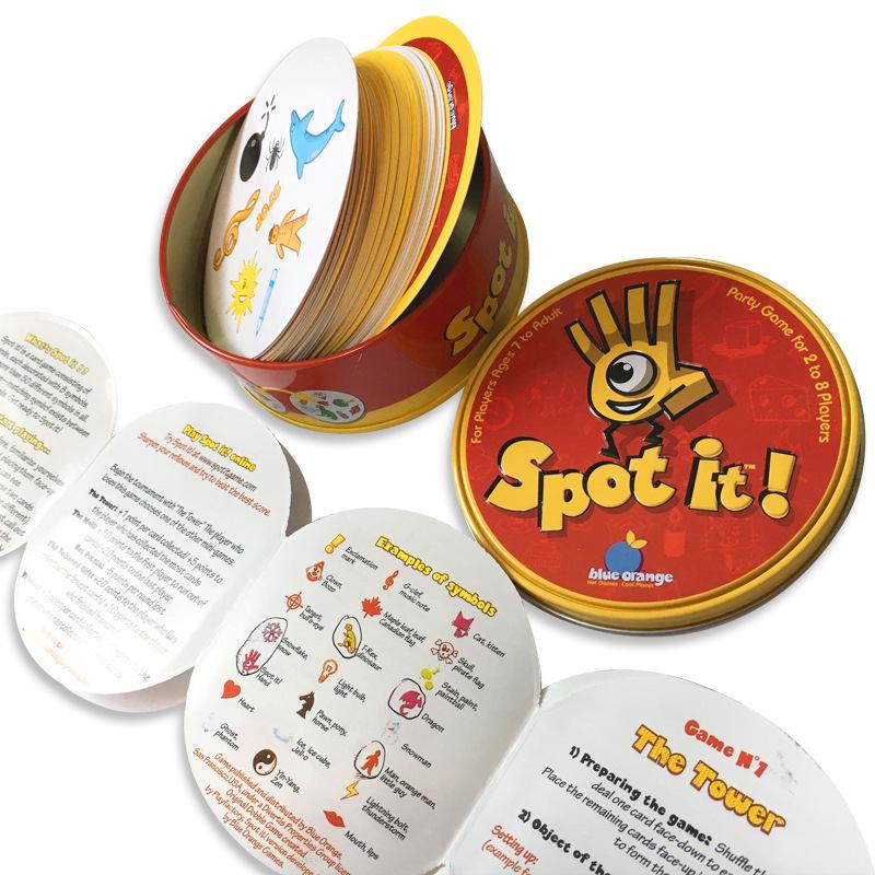 Buy Dobble Card Game - Family Party Entertainment Spot Board Game Icon ...